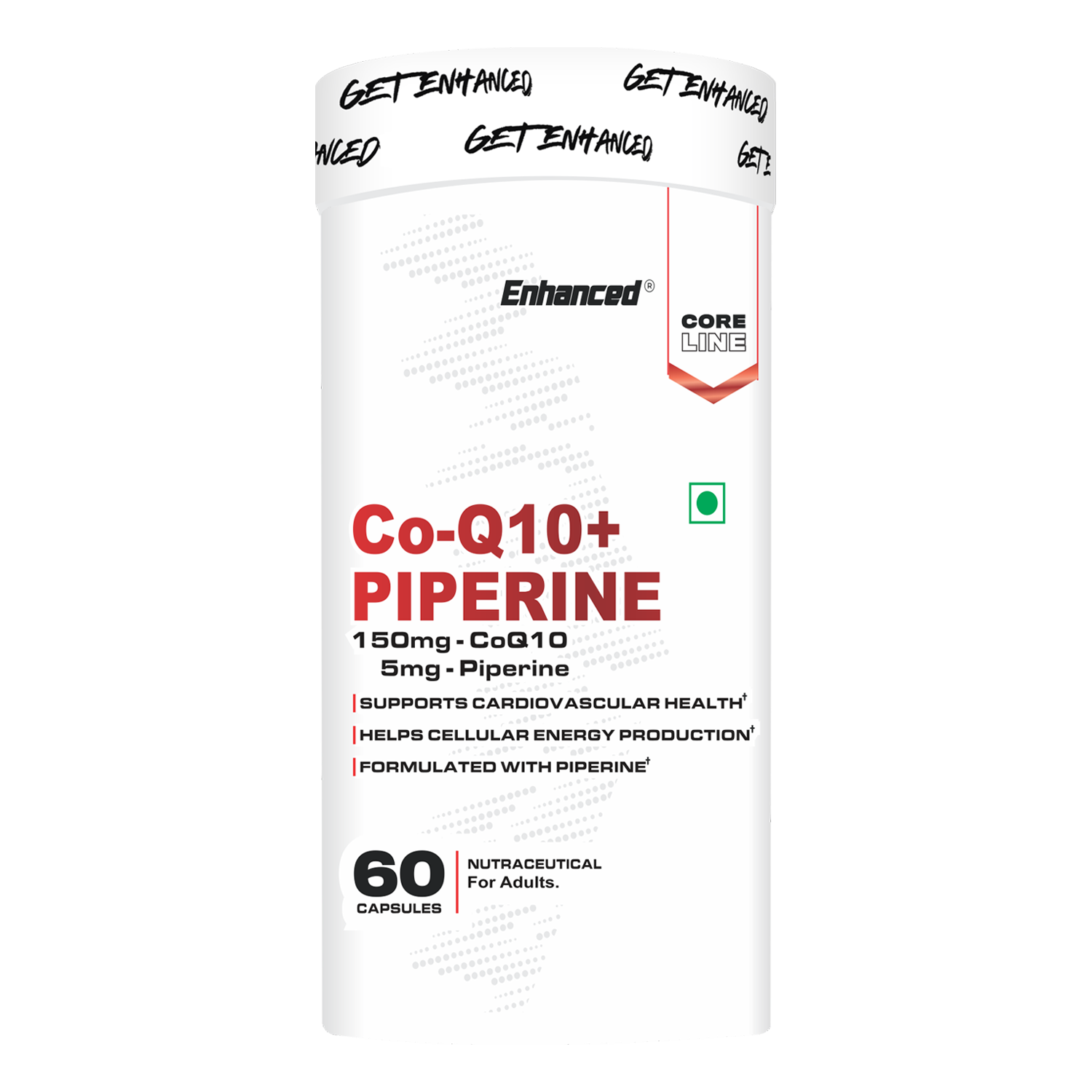Enhanced CoQ10 Piperine – Enhanced Labs India