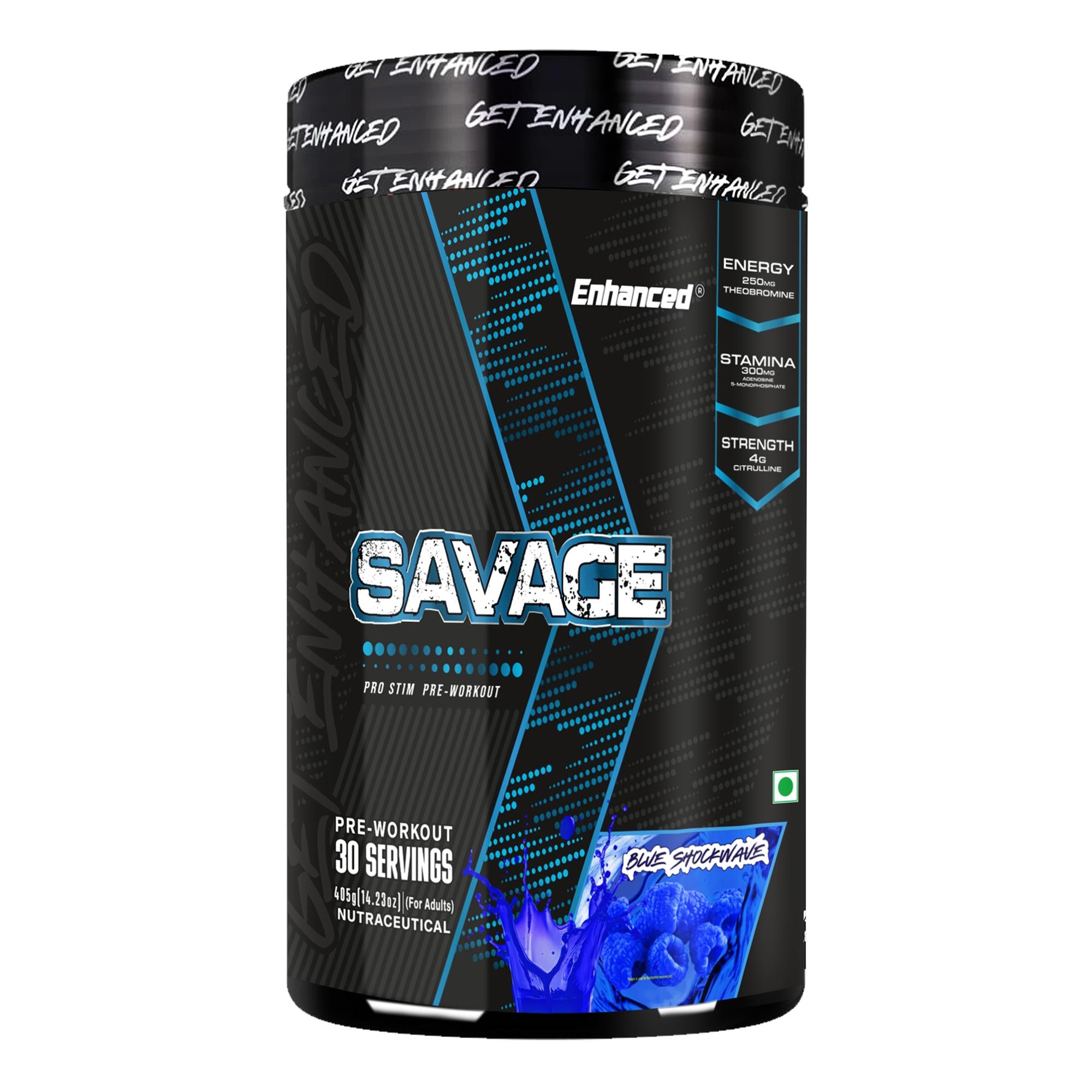 Savage Pre workout – Enhanced Labs India